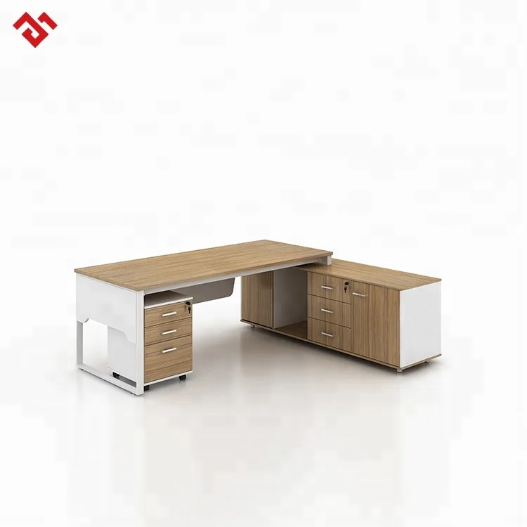 Contemporary Design White Modern Executive Corner Secretary Desk - Buy ...