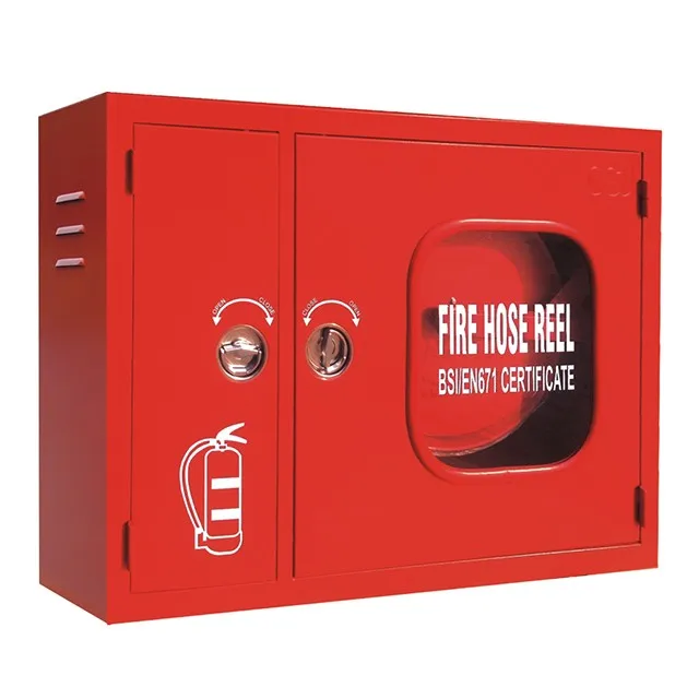 Stainless Steel Cabinet For Fire Extinguisher And Fire Hose Reel - Buy ...