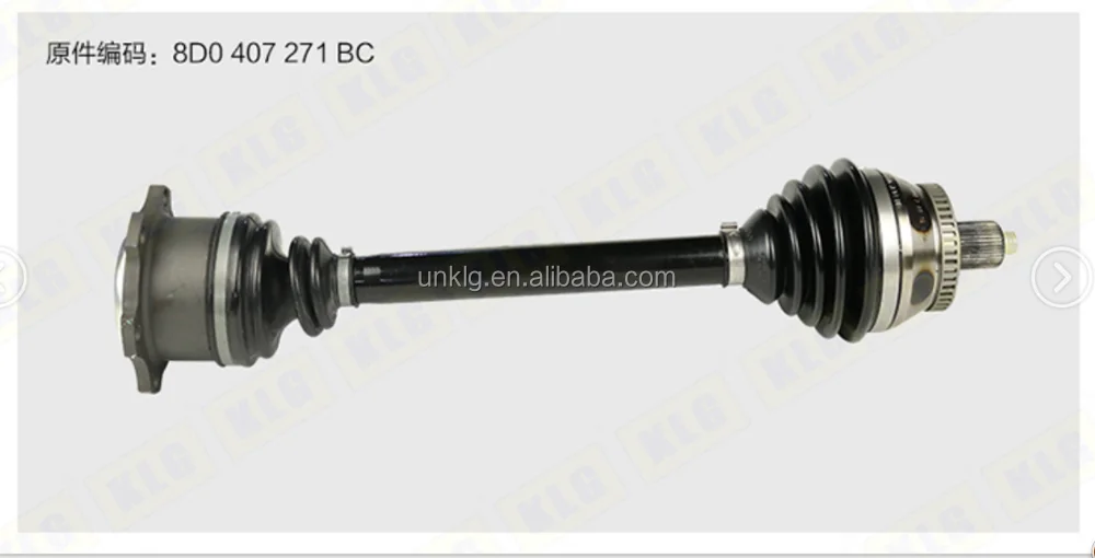Oem Part Number 8d0 407 271 Bc Auto Engine Parts Semi Drive Shaft Axle ...