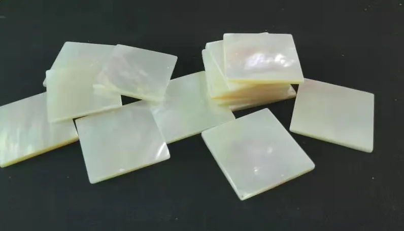 Cutting Rectangle Shell Strip White Mother of Pearl Inlay Blanks for ...