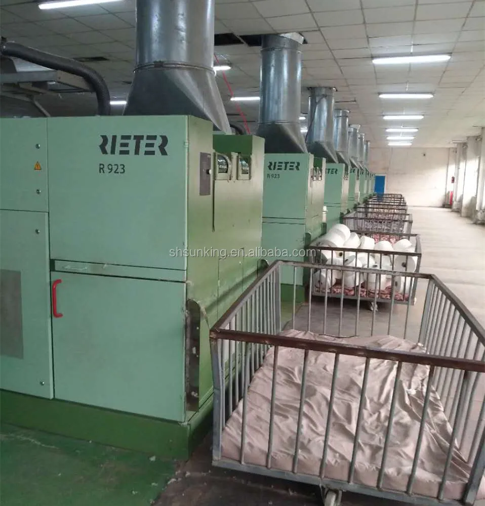 Used Rieter Rotor Spinning Machine R923 - Buy Used Rieter Rotor ...