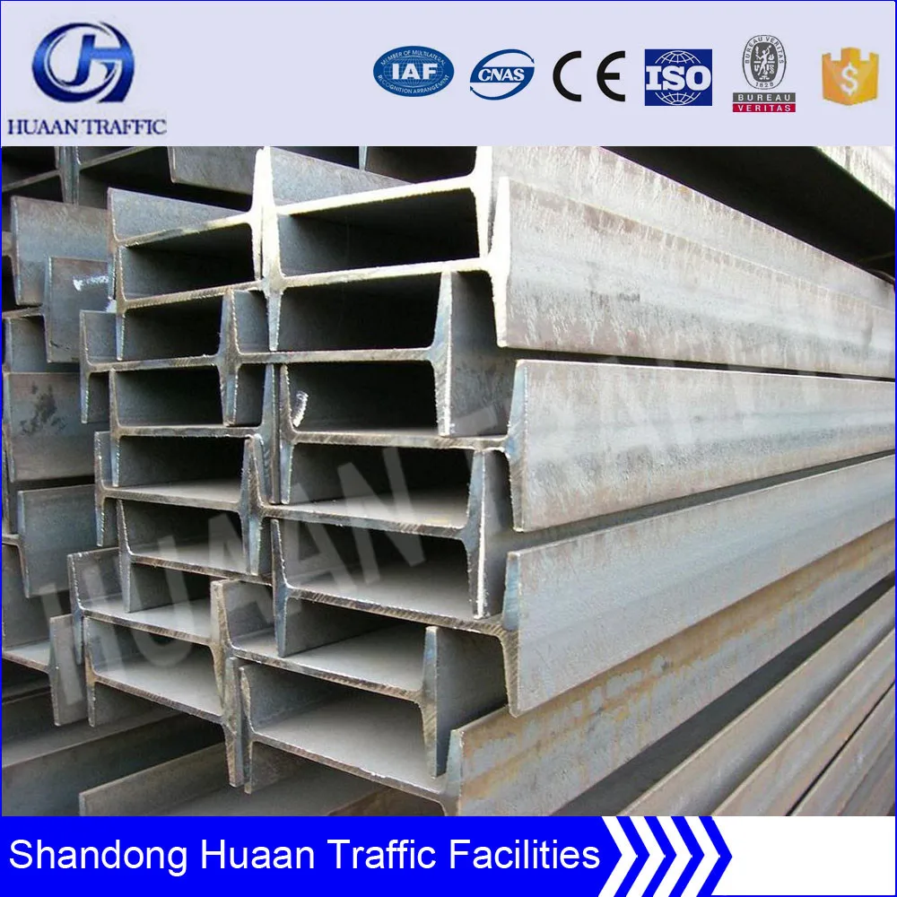 H Beam Galvanized Steel Fence Post Support For Highway Guardrail - Buy ...