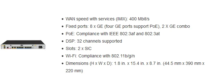 Huawei Ar1200 Series Enterprise Routers Ar1220c Wireless And Wired ...