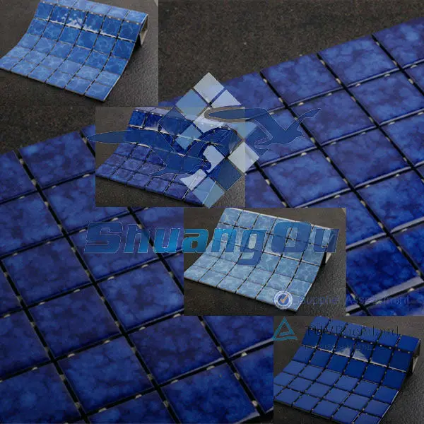 Wholesale Price 100% Porcelain Swimming Pool Ceramic Tile For Swimming ...