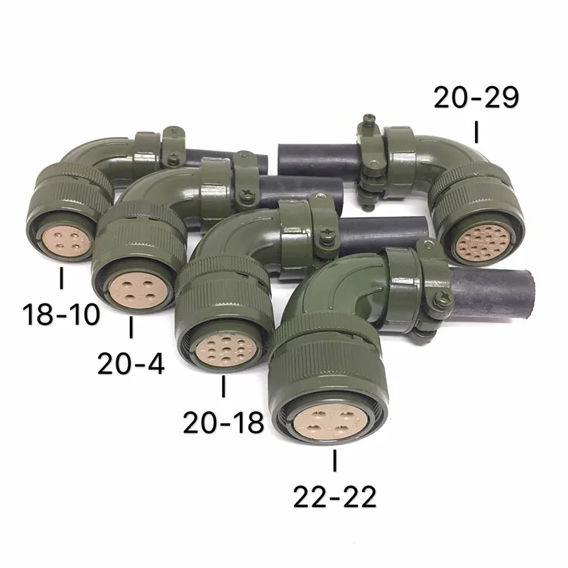 Ms5015 Servo Motor Aviation Plug Military Power Connector Mr-pwcns4 ...