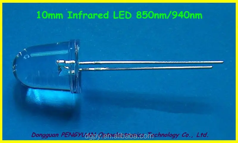 High Quality 10mm Infrared Led 850nm/940nm Ir Led ( Ce & Rohs Compliant ...