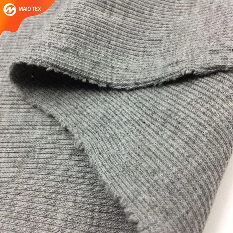 Sports Garment 2x2 100% Cotton Rib Knit Fabric For Cuffs - Buy Rib ...