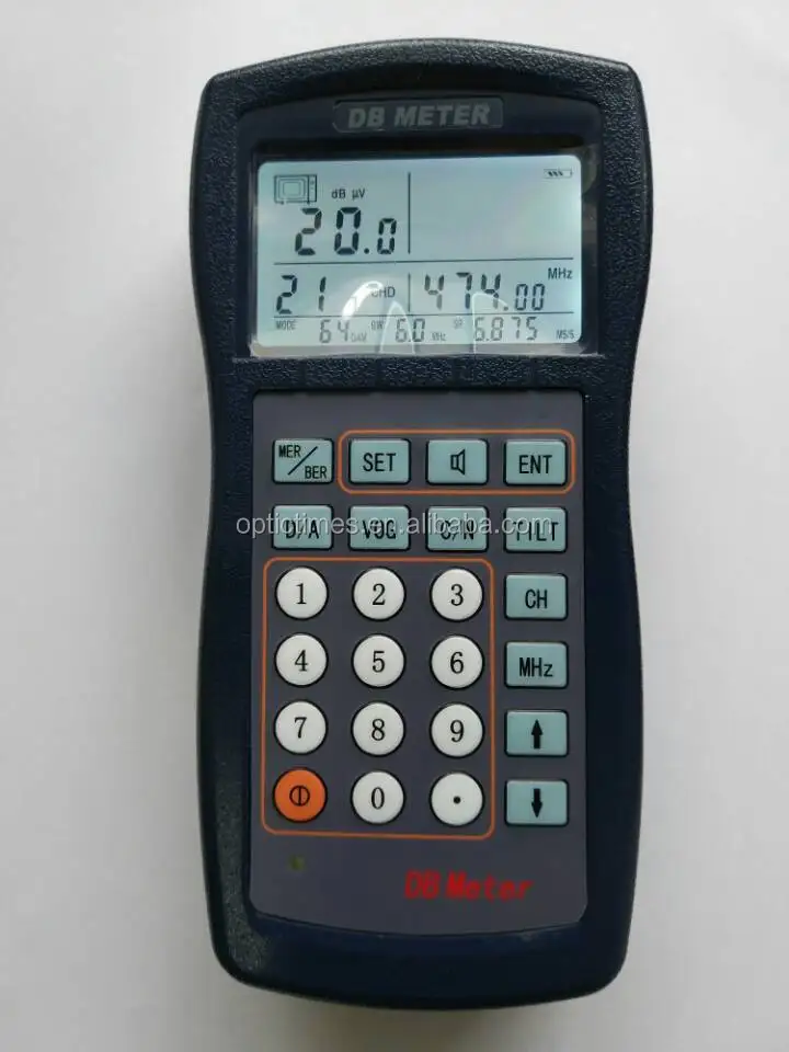 Tv Signal Level Meter Multi Function Analog And Digital Catv Signal ...