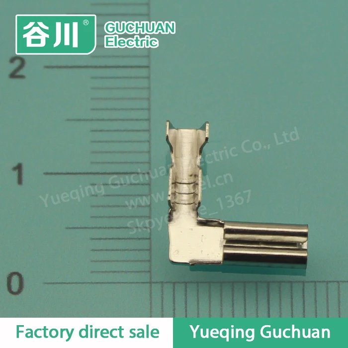 110 Series,Brass Elbow Flag Terminal Connector,Battery Terminal Dj627-2 ...