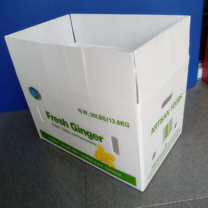Food Quality Standard Folding Pp Corrugated Plastic Boxes - Buy Food ...