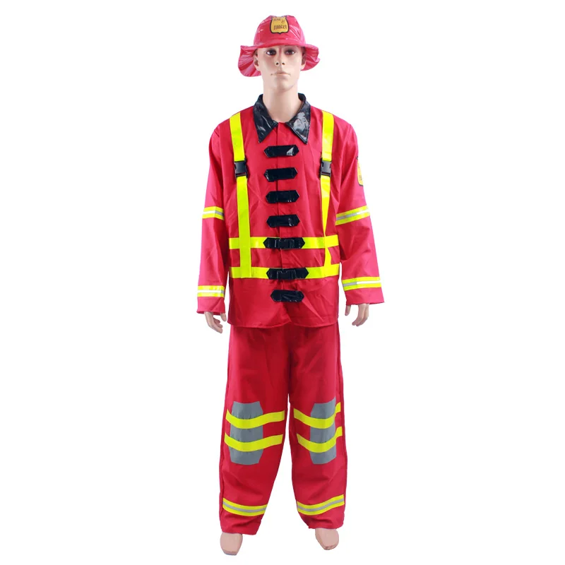 Factory Direct Sale Classical Party Fireman Sam Cosplay Costume For ...
