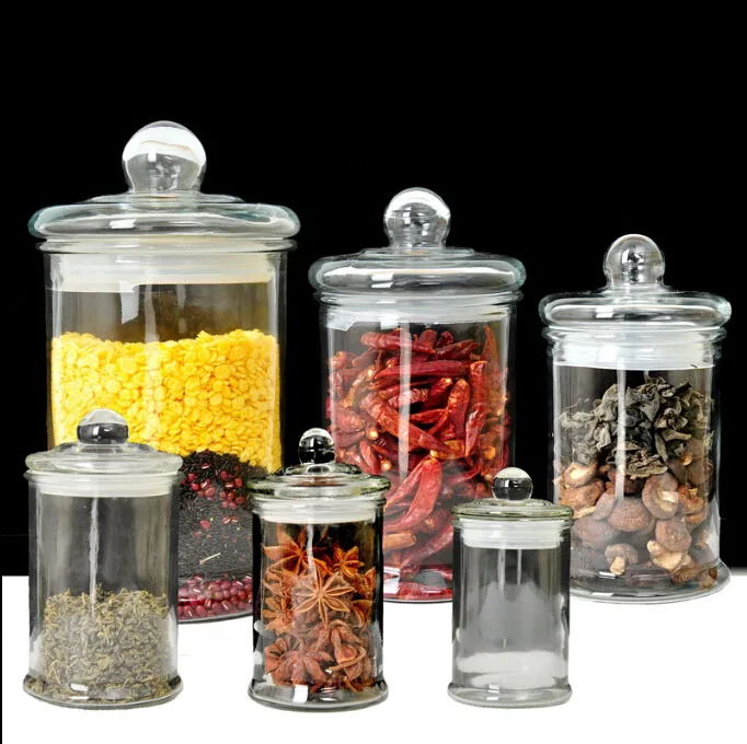 Top Quality Kitchenware Glass Storage Jar,Glass Food Canister,Glass ...