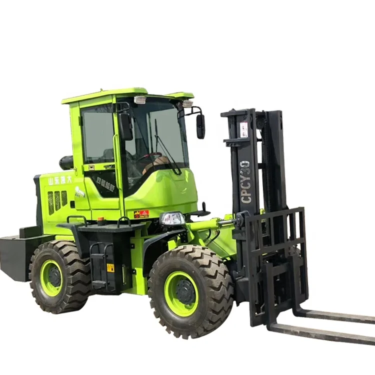 3 Ton Rough Terrain Forklift - Lightweight & Versatile