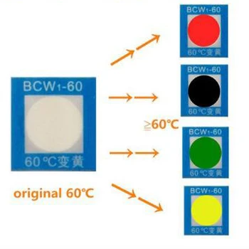 Bcw Color Change Temperature Sticker Color Changing Heat Sensitive ...