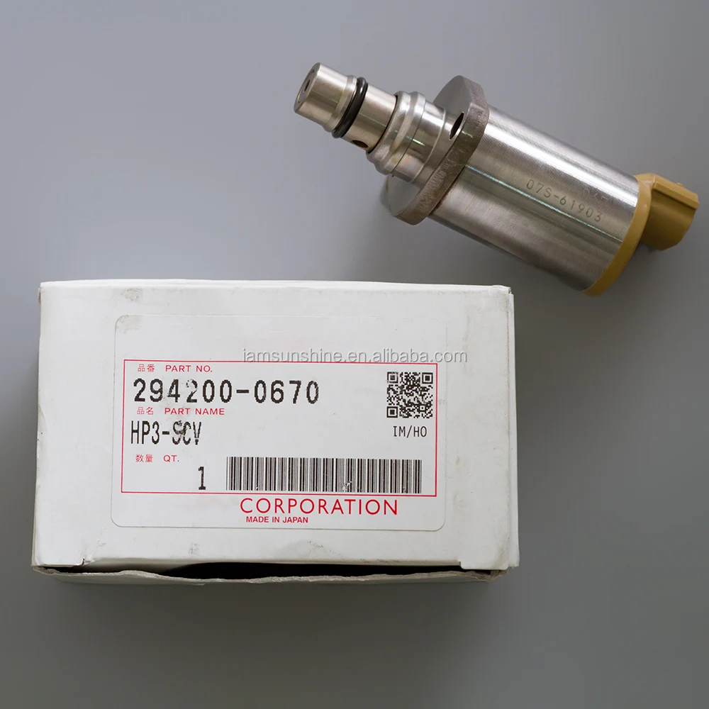 Genuine New 294200-0670,8-98181831-0,8981818310 Suction Control Valve ...
