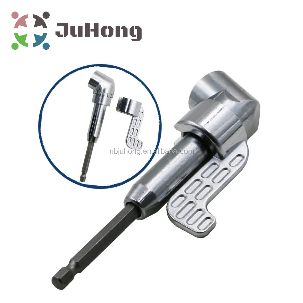 105 Degree Right Angle Head Screwdriver Extension 1/4 Hex Shank Angle ...