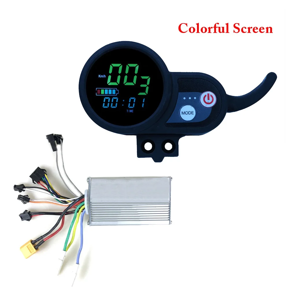 48v 20a Colorful Screen Electric Bike Lcd Display With Controller - Buy ...