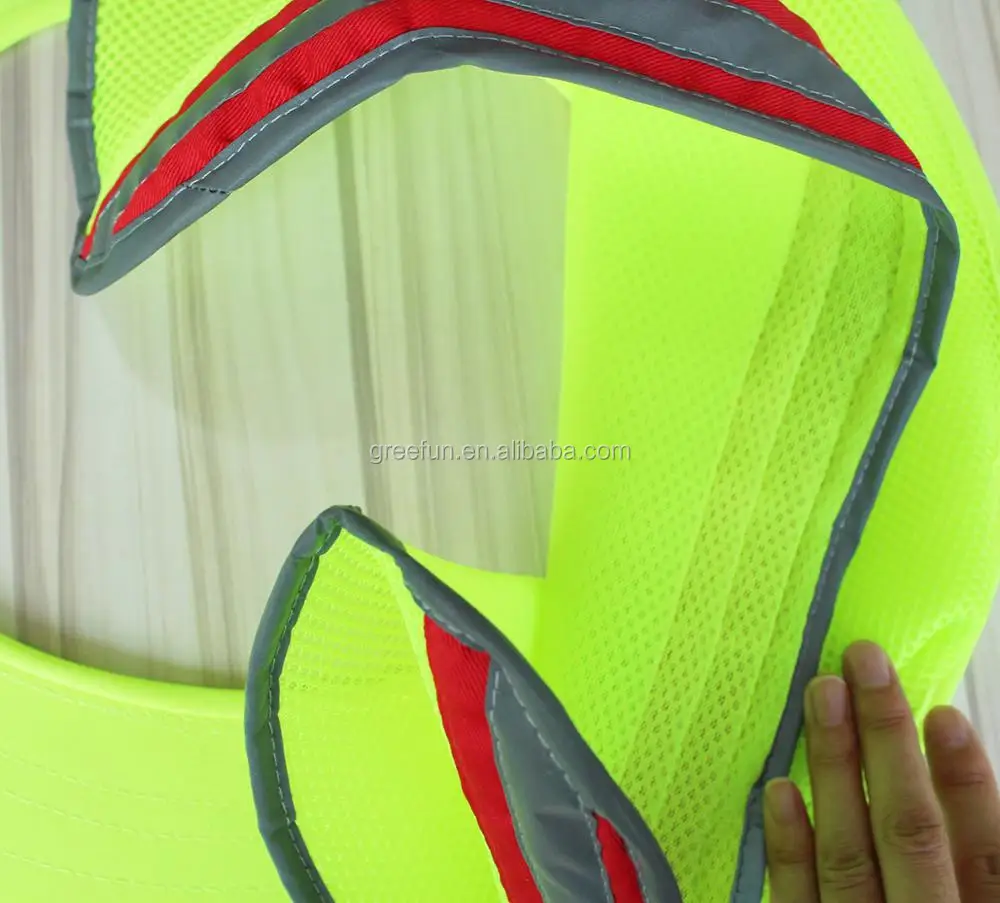 Hot Selling High Visibility Reflective Head Protection Breathable Hard ...
