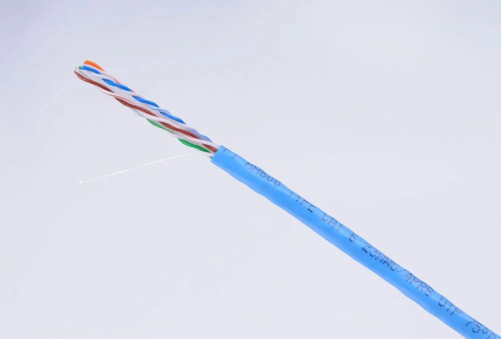 Insulated Electrical Wires Utp Cat6 Cable For Mobile And Communication ...