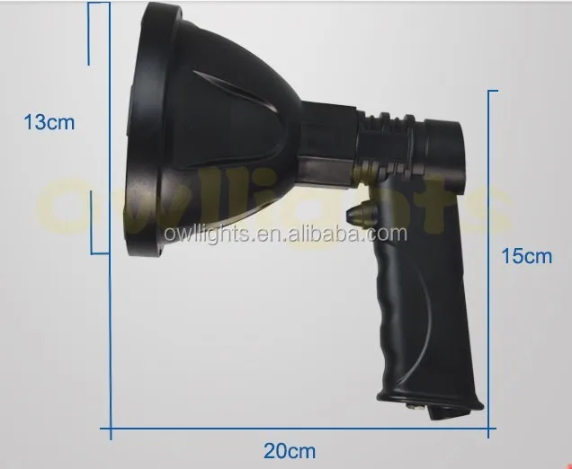 2016 12v 24v Handheld Led Light Spot Beam 5" 10w Led Handheld Spotlight ...