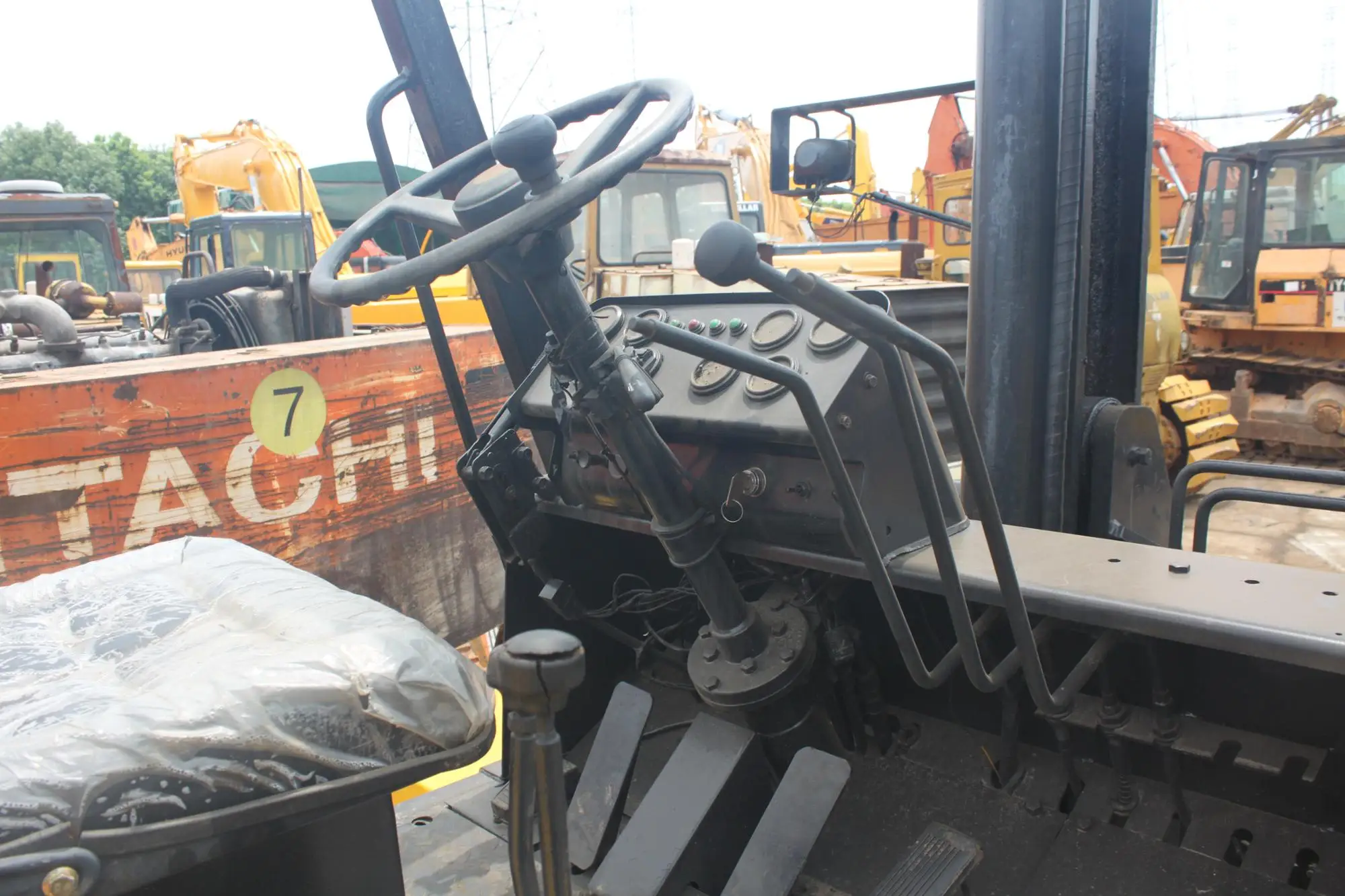 Forklift Mitsubishi Fd150 15t,Diesel Forklift,Hand Hydraulic Forklift ...