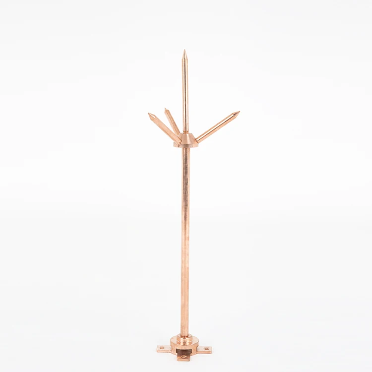 Atc Protection Lightning Brass Air Terminal Lightning Rod Complete Set ...