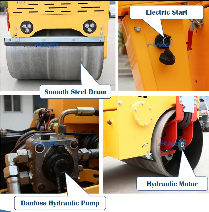 Mini Asphalt Road Roller Compactor For Sale Fyl-860 - Buy Asphalt ...
