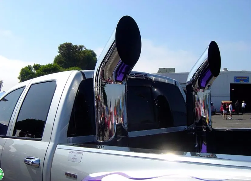 Factory Black Coated Exhaust Diesel Stack for Truck & Pickup