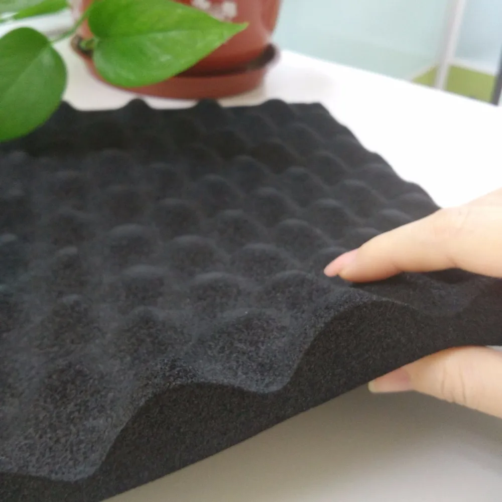 Wavy Foam Rubber,Wave Shape Of Rubber Foam Board,Acoustic Panel - Buy ...