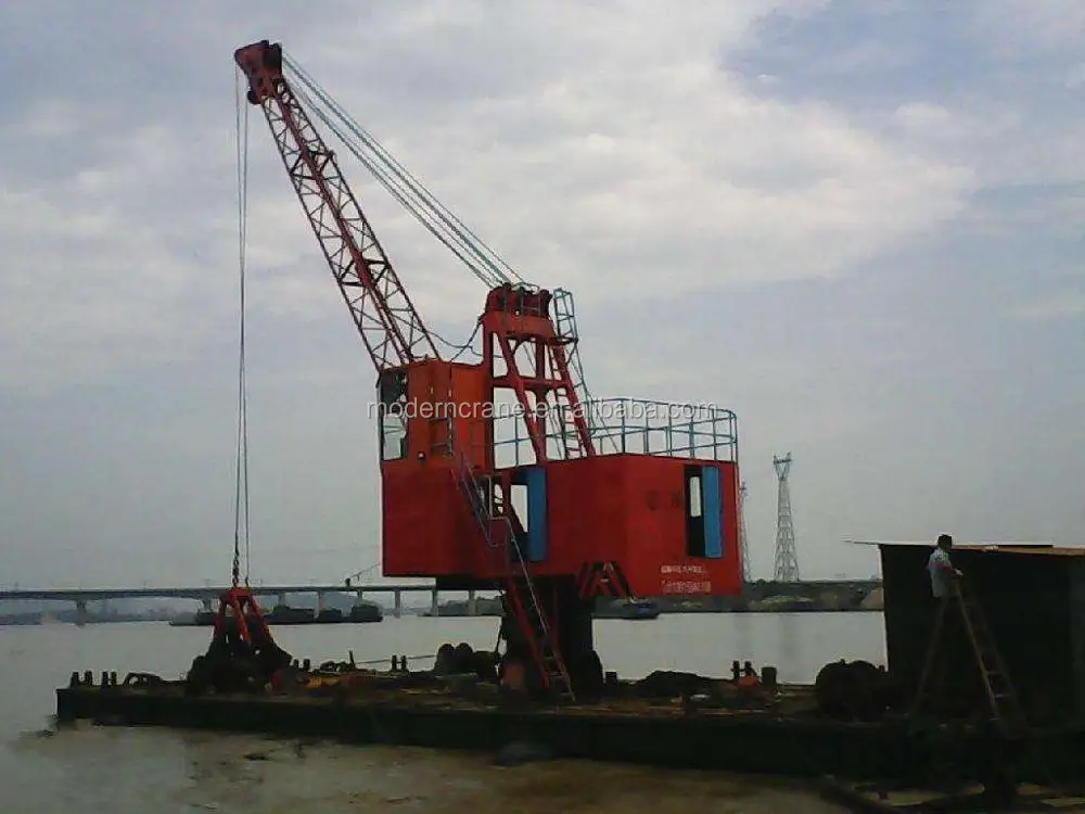 Stationary Port Crane Rotating Boom Crane Tower Crane For Sale - Buy ...
