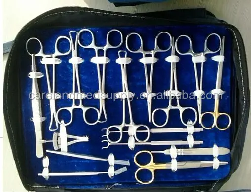 High Quality Minor Surgery Instruments Set With Bag,13 Pieces Basic ...