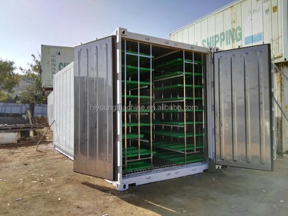 Hydroponic Fodder Machine - High Productivity & Quality