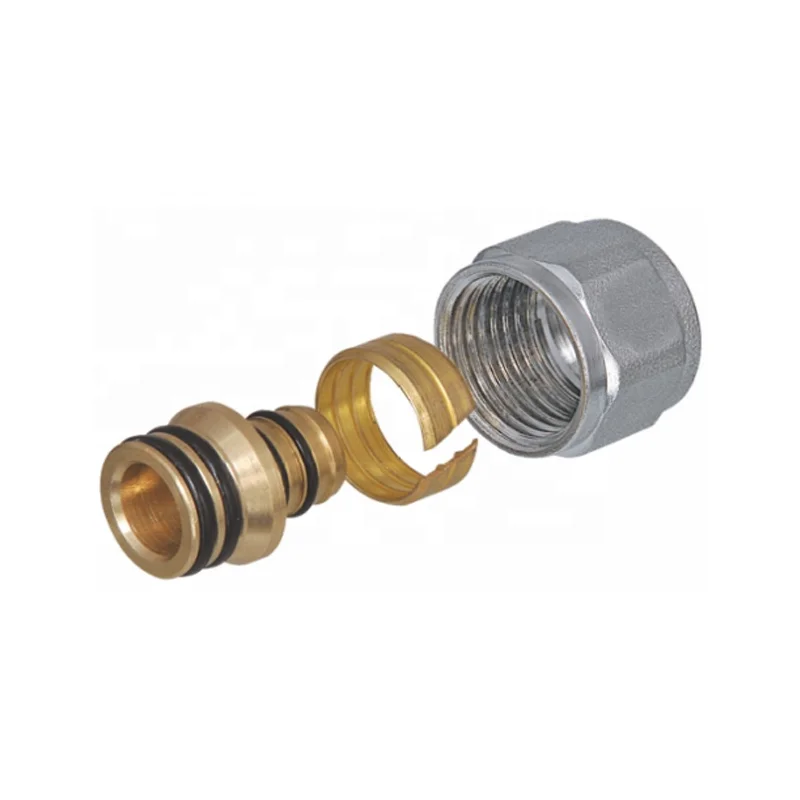 Manifold Compression Pex Adapter Connectors, Radiant Heatt Manifold ...