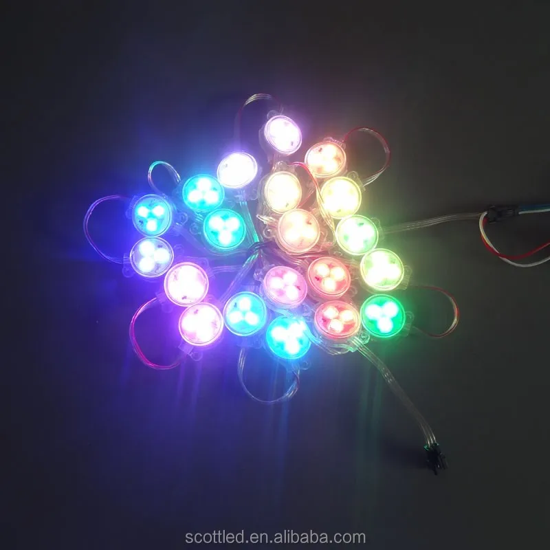 30mm Diameter Video Show Dmx Led Rgb Pixel Dot Digital Led Pixel Light ...
