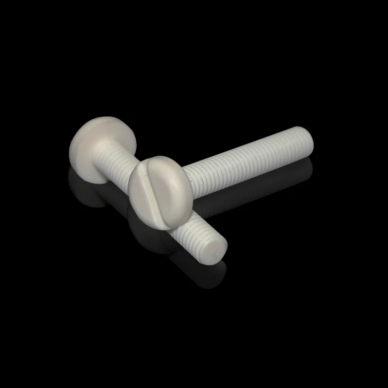 Plastic Slot Pan Head Polypropylene PP Plastic Bolt