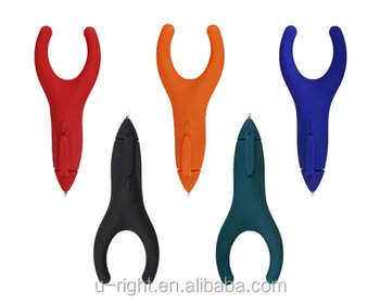 Nice Newest Plastic Ergonomic Y Shaped Pen - Buy Plastic Ergonomic Y ...