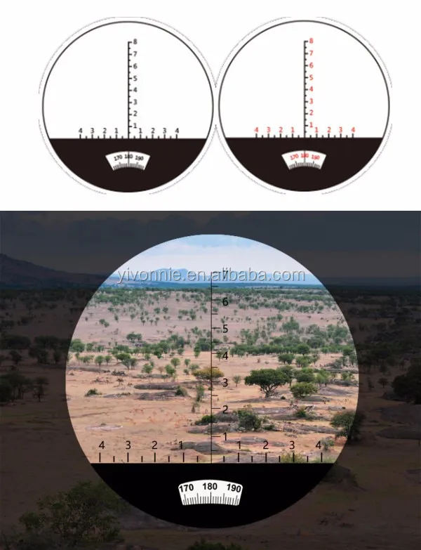 10x50 High Hd Adult Navigation Compass Range Reticle Military Russian ...