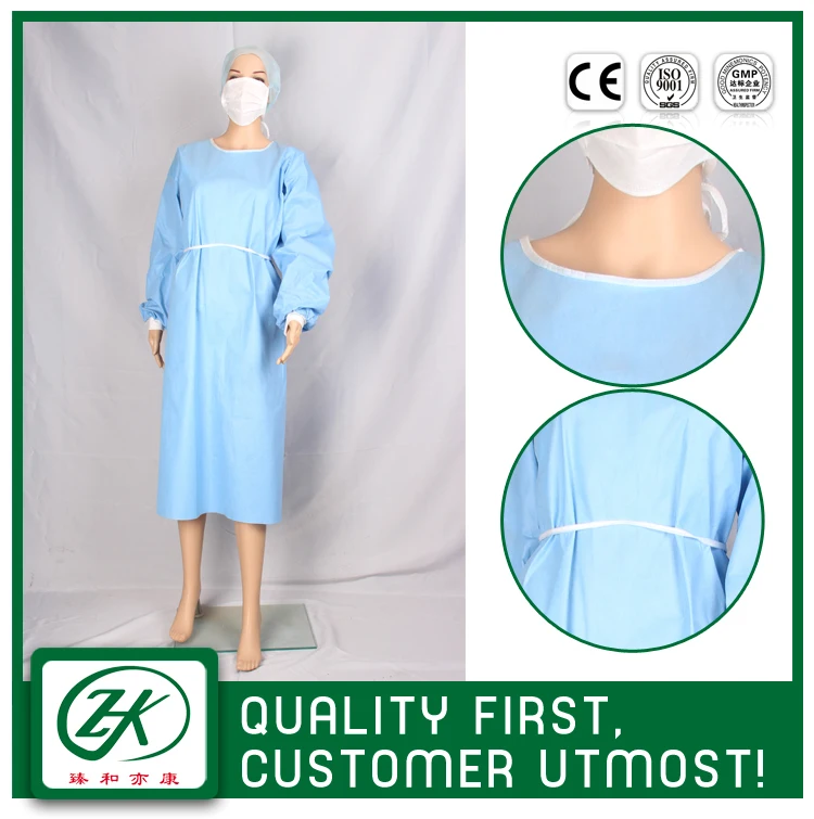Medical Supply Hospital Clothing Patient Disposable Surgical Gown - Buy ...