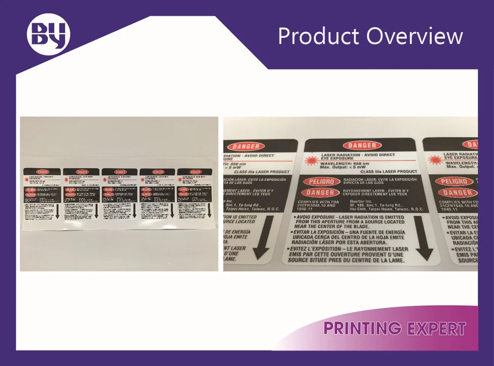 Ul Certified Warning Label,Sticker Label,Pet Label - Buy Warning Label ...