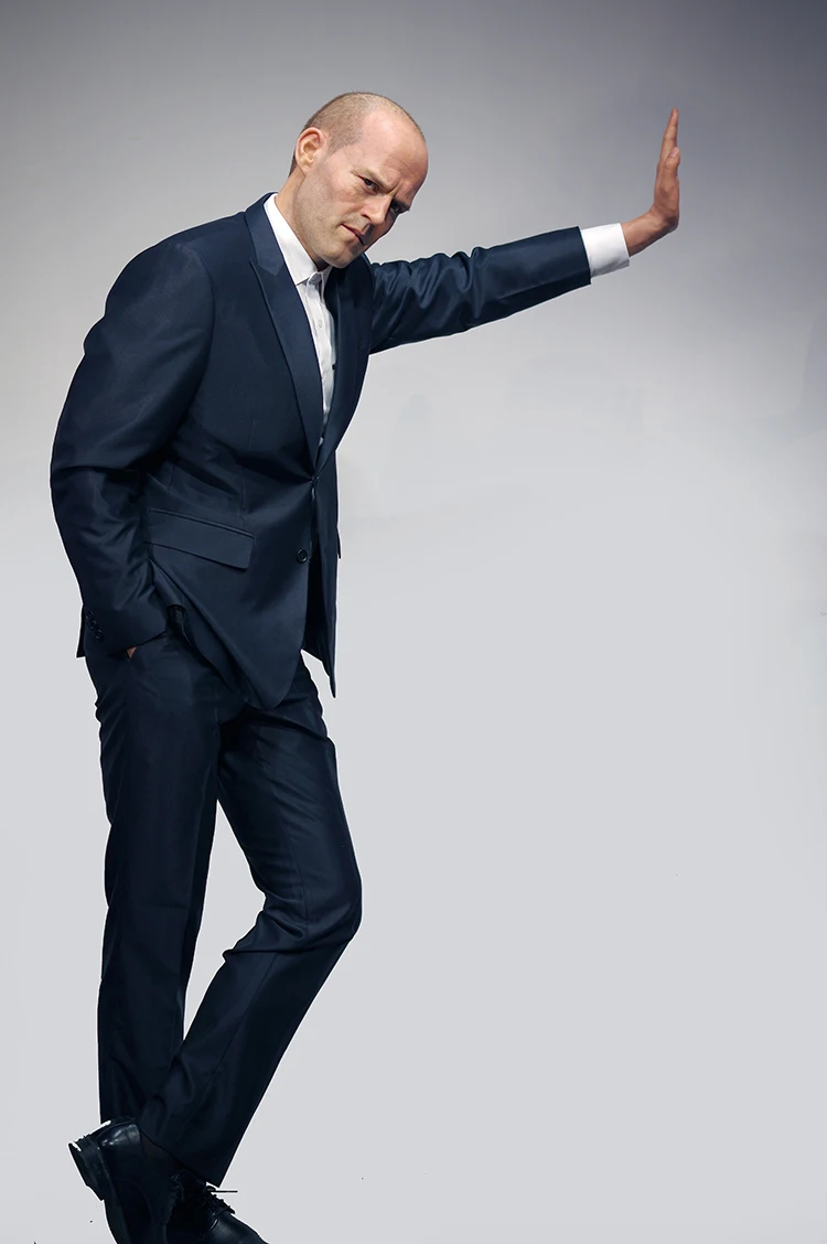 Super Realistic Movie Star Jason Statham Life Size Silicone Wax Statues ...