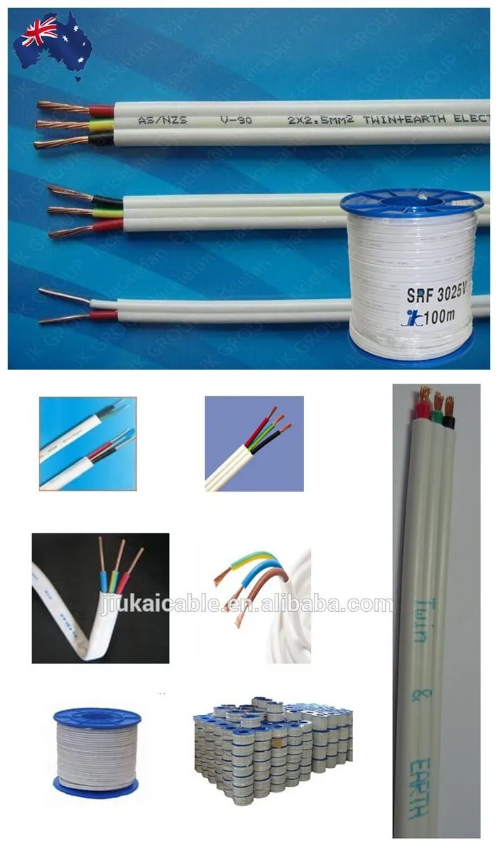 Australia Standard Tps Flexible Wire 2*10mm+e Electric Cable Saa ...