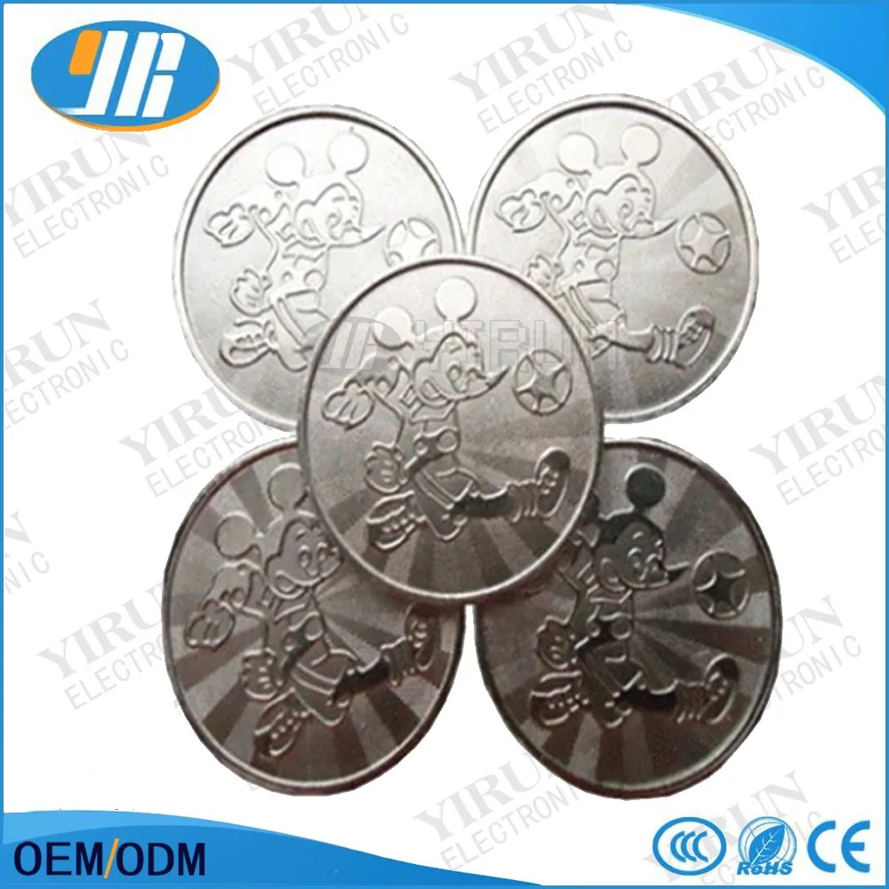 Customized Game Token - Hot Sale Token Coin Washing Machine Acceptor