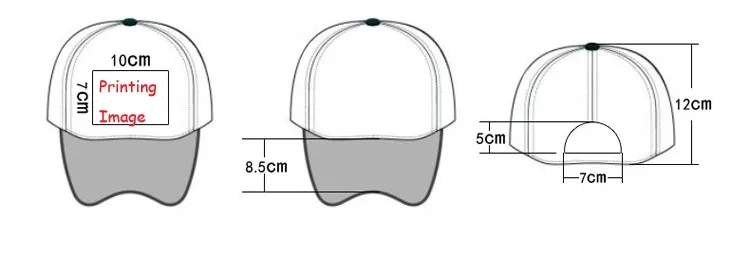 Casquette Sublimation for Adult Advertisements - Custom Hats