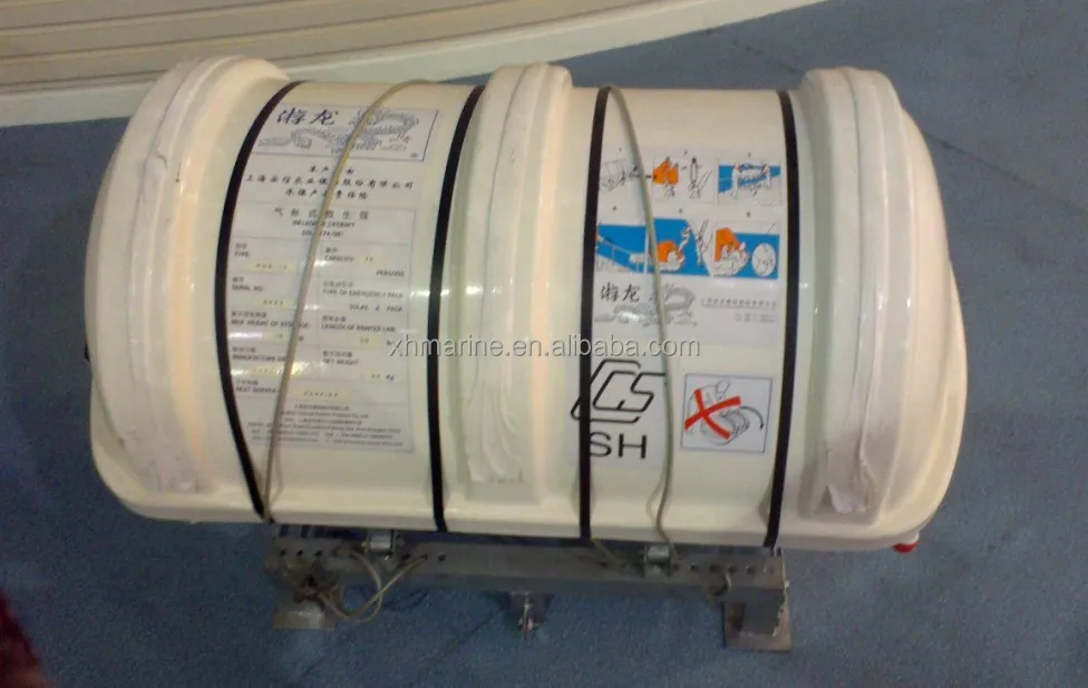 Solas Standard Wheelmark 10 Men Self Righting Inflatable Life Raft ...