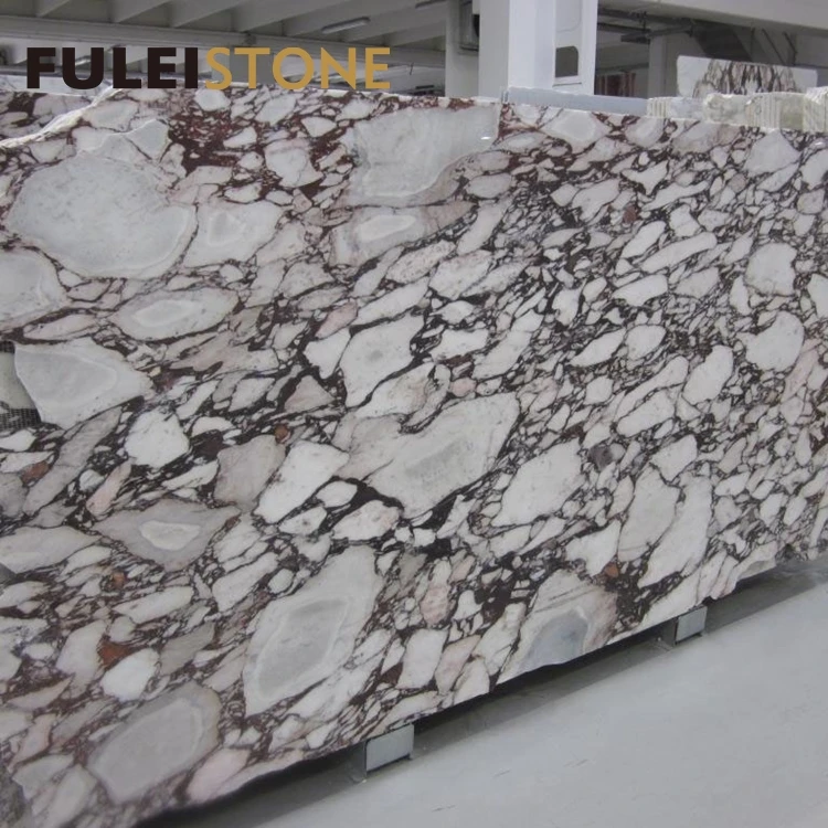 Top Quality Polished Natural Italian Red Calacatta Viola Marble Slab ...