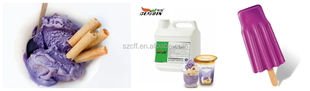 Saborizante de Taro para Helados, Esencia de Taro de Alta Concentración ...
