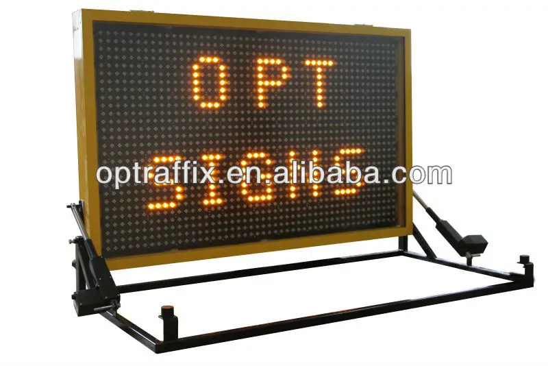 Customize Led Truck Mounted Traffic Sign Outdoor Electric Display Board ...