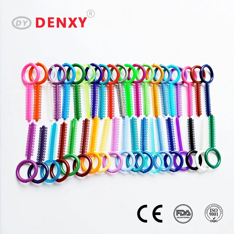 Denxy Ortho Dental O Rings Dental Ligatis Orthodontic Ligatures Dental Ligaties Buy Dental