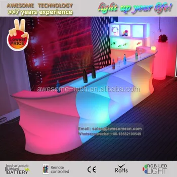 Led Portable Bar / Bartender Stand / Bartending Table (bc180) - Buy ...