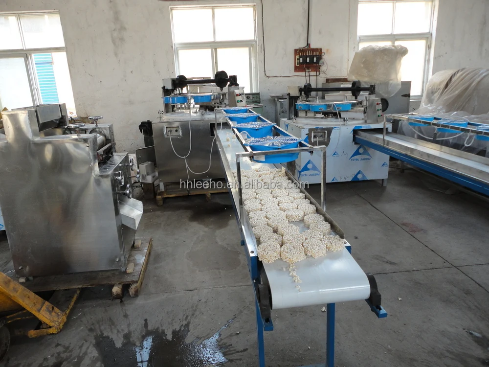 Amaranth Seed Ball Forming Machine - Disc Type Rice Ball Maker